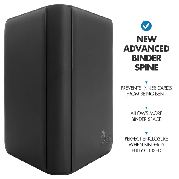 Graded Card 6 Pocket Side-Loading Binder – Black – Fun Guys